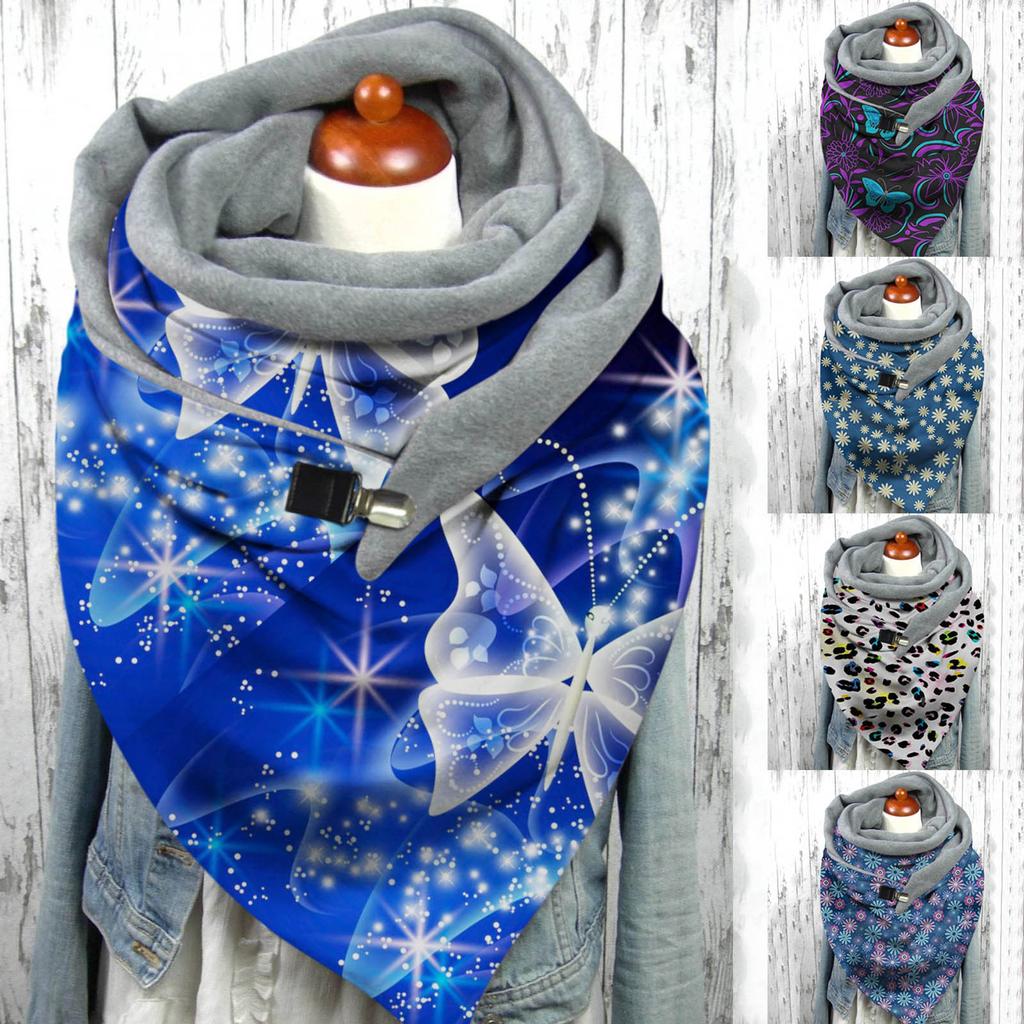 WomenPrinting Scarf Fashion Multi-Purpose Shawl Scarf uygun fiyatlı ...