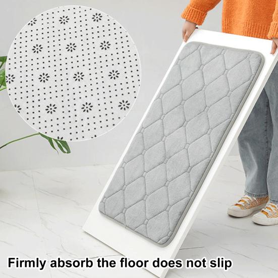 Buy 40 x 60cm Soft Thick And Reusable Welcome Mat Bedroom Floor Home ...
