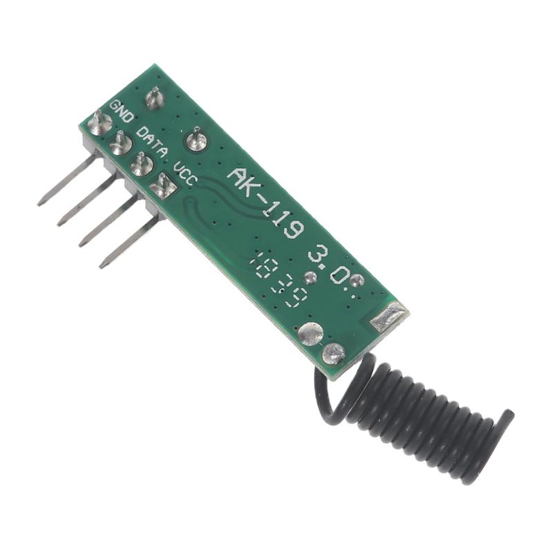 Buy 315Mhz 433.92MHz Relay Transmitter Learning RF Receivers Module ...