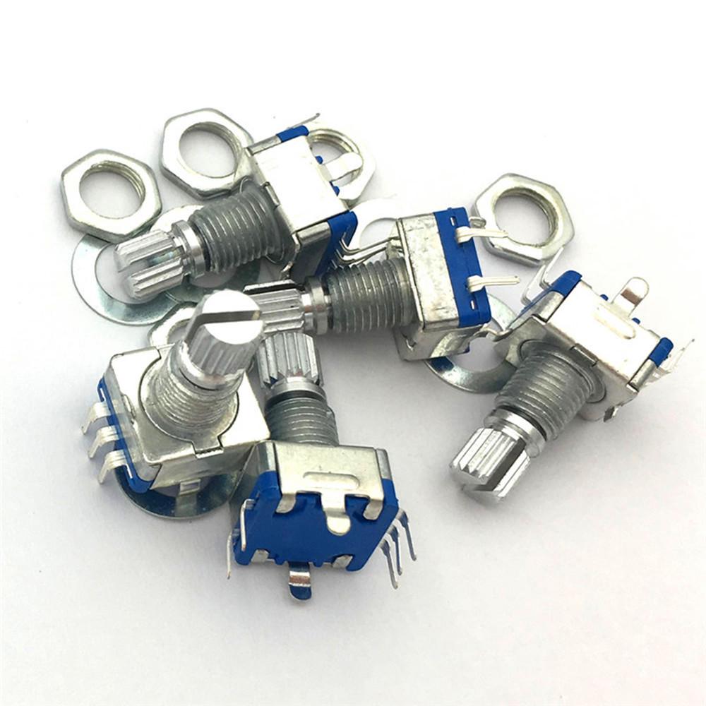 Buy Durable Switch 5Pin EC11 Audio Digital Potentiometer Rotary Encoder ...