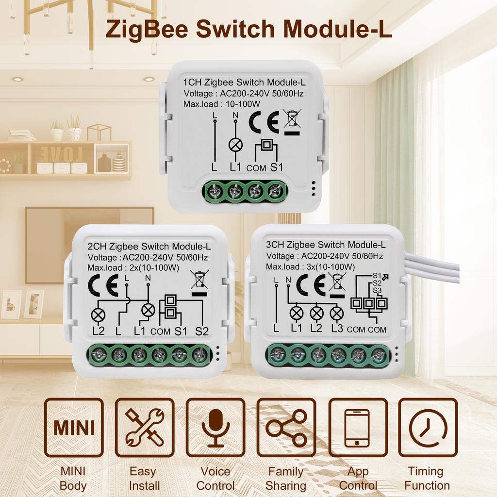 Cheap ZigBee 3.0 Smart Switch Module No Neutral Wire Required Smart ...