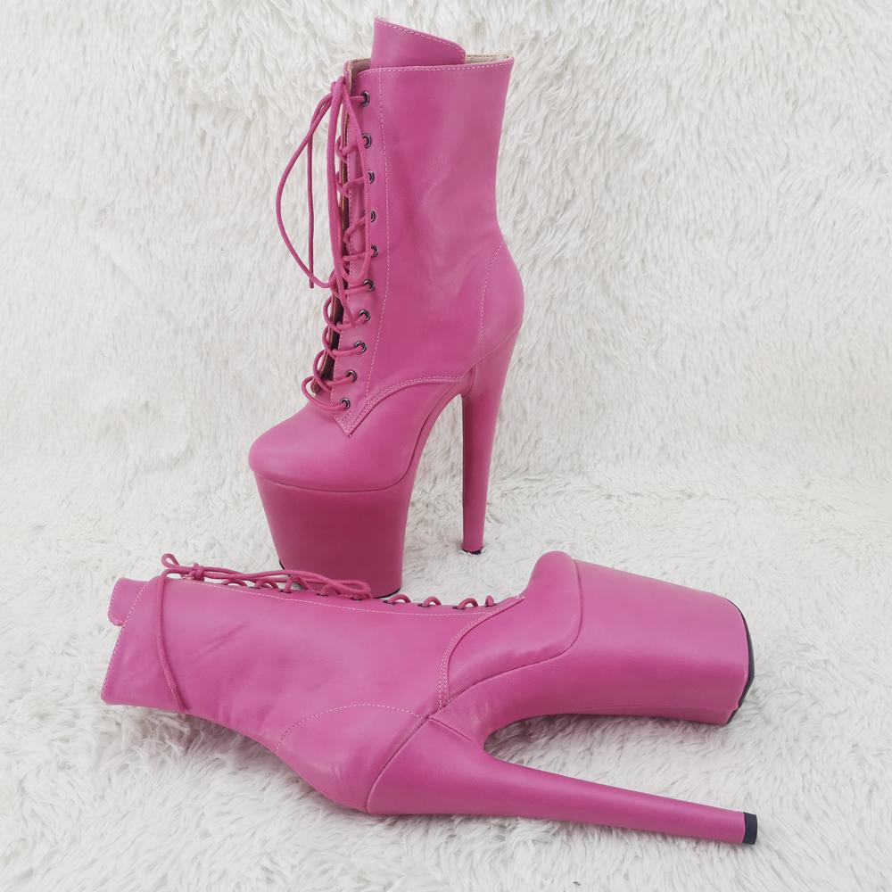 Buy 20Cm/8Inches Pu Upper High Heel Platform Pole Dancing Boots at ...