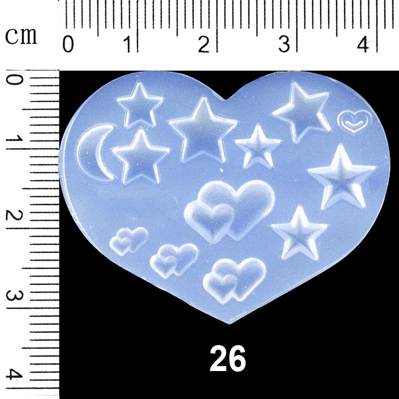 Cheap Cabochons 3D Nail Art Decorations Multi-Shape Mini UV Resin Epoxy ...