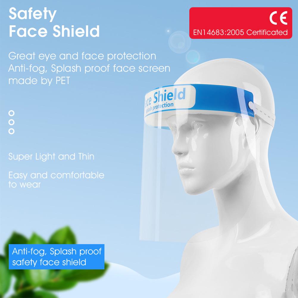 Buy Face Protective Shield Anti-fog Double-sided Comfortable Full Face ...