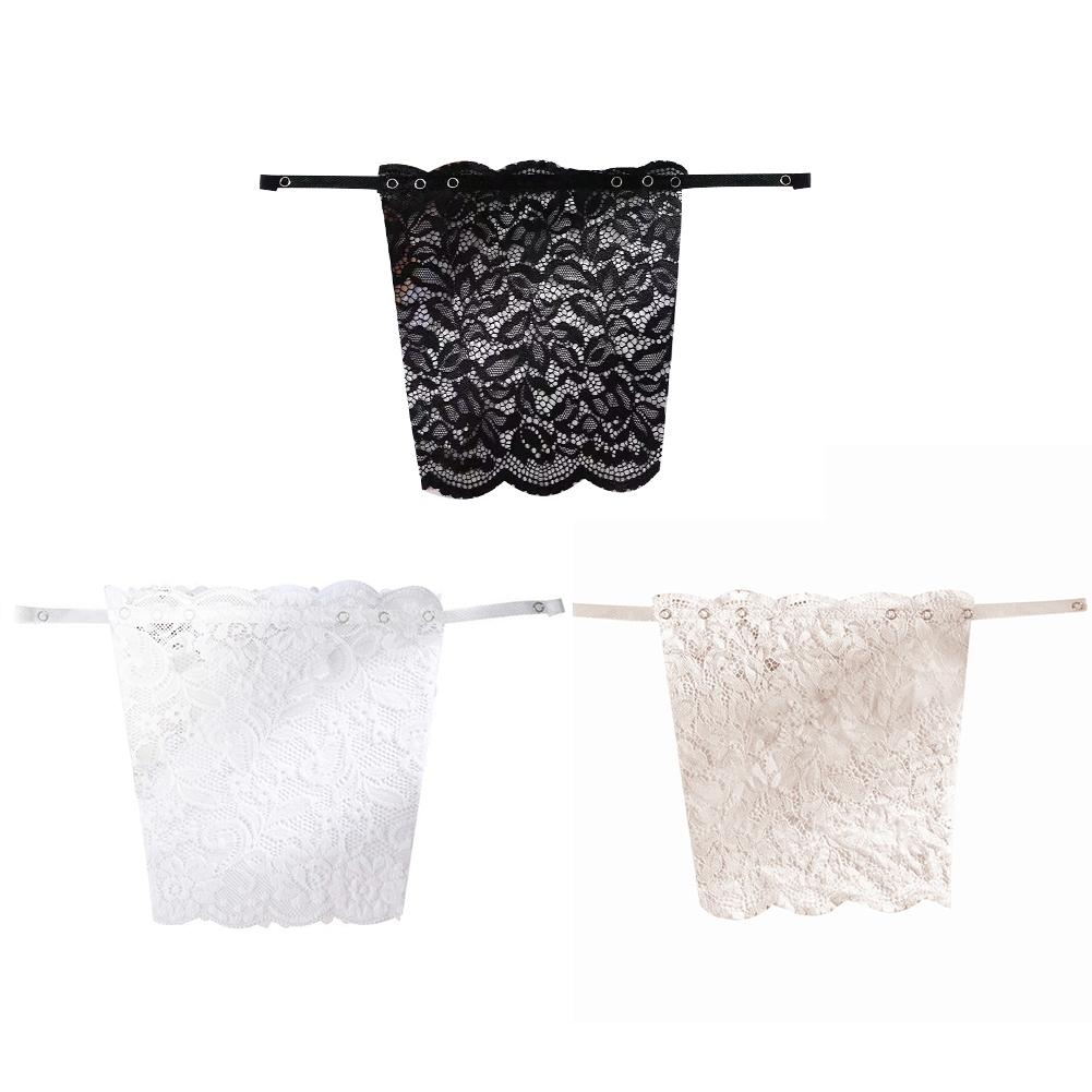 Buy Lace Privacy Anti Peep Invisible Bra Modesty Panel Invisible Covers Cleavage U8K0 at ...