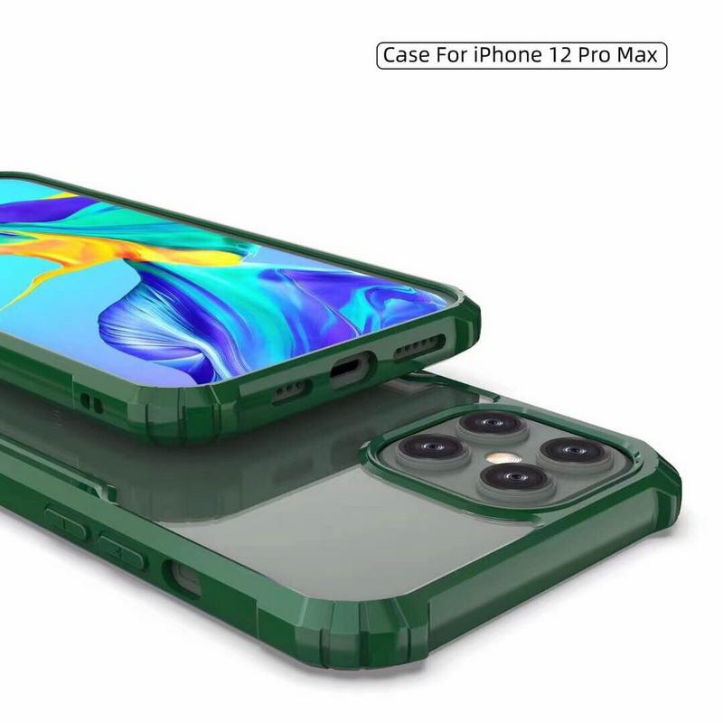 Buy Durable Acrylic Edge Collision Phone Bumper Protect Case Cover For ...