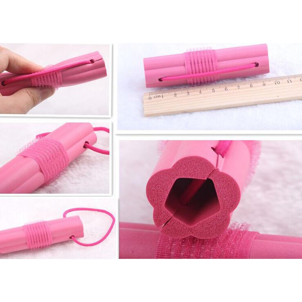 Cheap 6 Pieces Sponge Curler Large Soft Foam Styling Curler 10cm Ladies ...