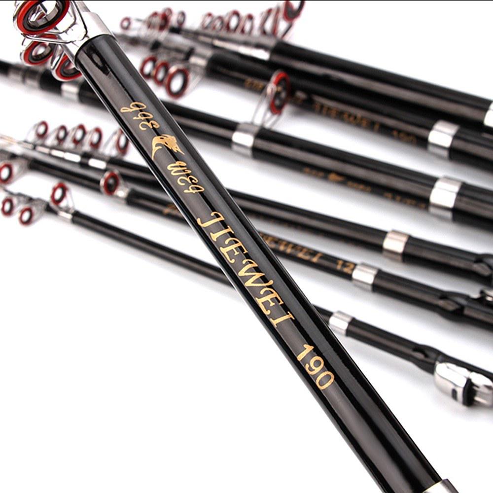 Buy Portable Mini Telescopic Fishing Rod 1.0m - 2.3m Retractable ...