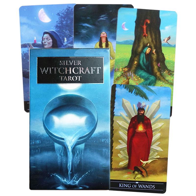 Buy Silver Witchcraft Tarot Cards Deck at affordable prices — free ...