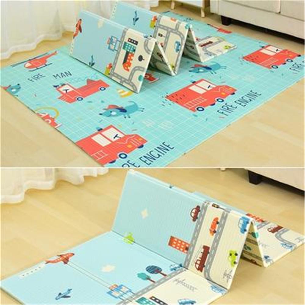 Buy 2x1.5m Infant Foldable Cartoon Baby Play Mat Babe Carpet Children ...