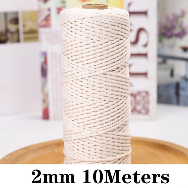 Cheap 1/2/3/5/6/10mm Natural Jute Twine Rope String Ribbon Crafts ...
