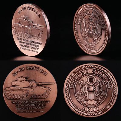 Other Travel Memorabilia M60 Patton Main Battle Tank Commemorative Coin ...