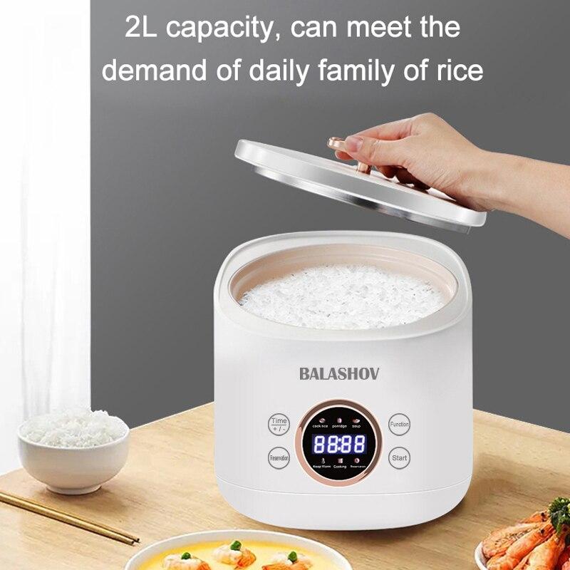 Buy 2L Smart Electric Rice Cooker Multi-function Household Non-stick ...