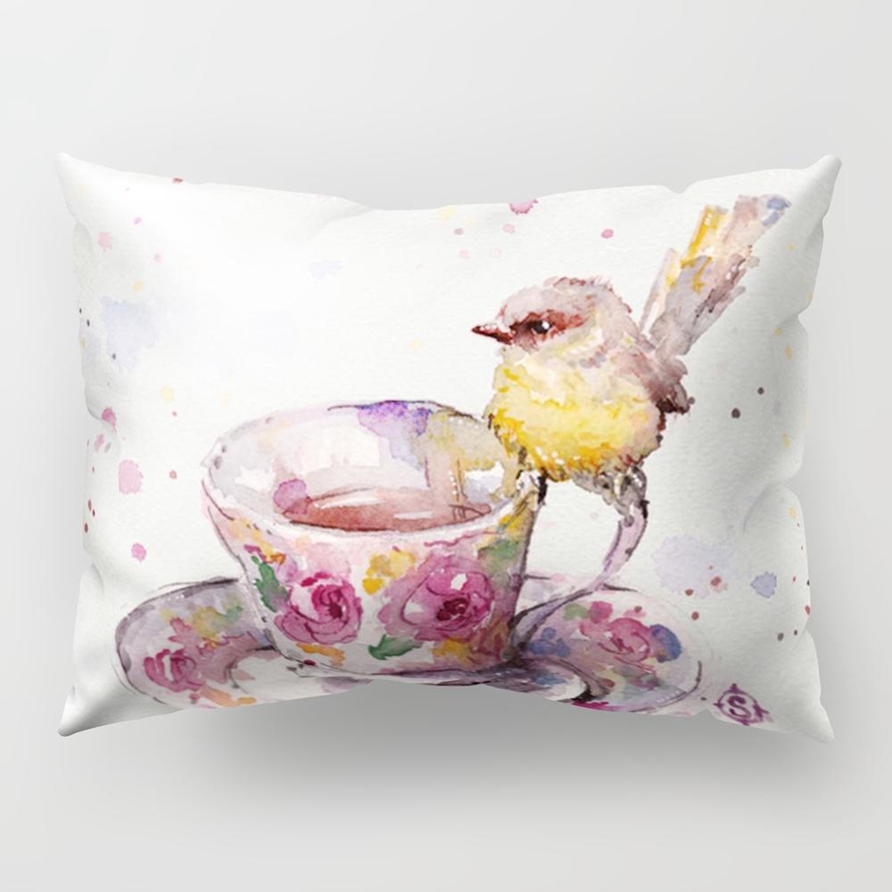 Abstract Animal Flower Art Pattern Rectangle Plush Throw Pillow Case ...