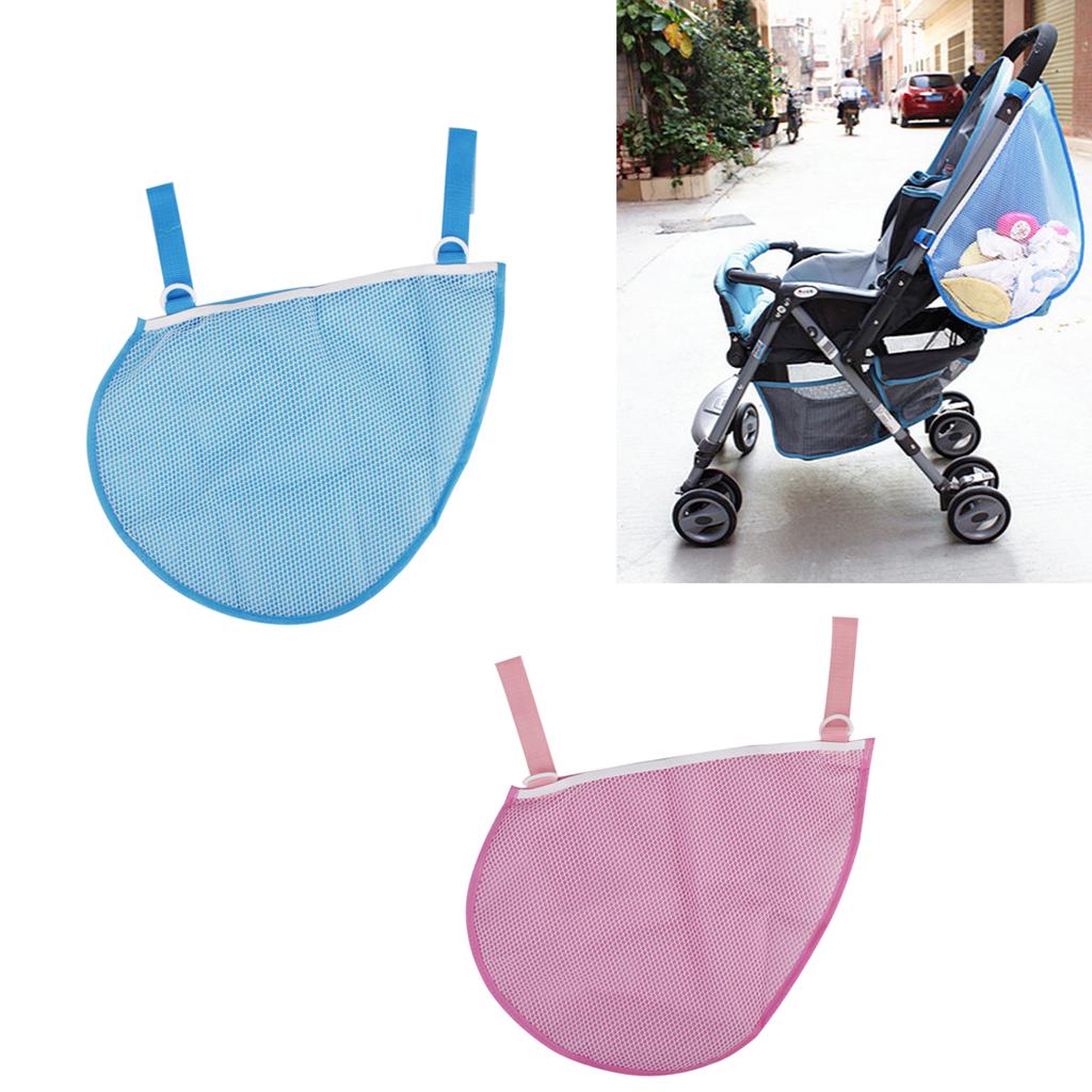 Buy Baby Stroller Pram Mesh Hanging Bag Net Pink at affordable prices ...