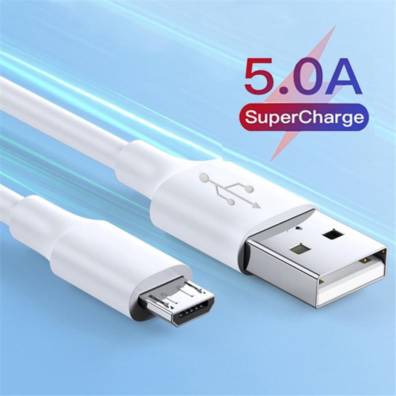 Buy 5a Data Cable Android Micro Usb Fast Charging Data Synchronization Line Compatible For Redmi ...