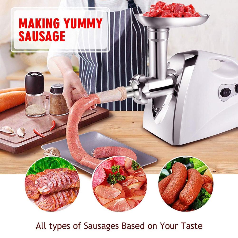 Buy Funnel Set 3PCS Electric Meat Grinder Sausage Stuffer Tubes with ...