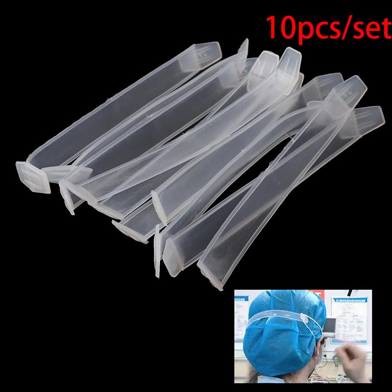 10Pcs White Ear Mask Hook Mask Artifact Anti-Earache Prevention Hook ...