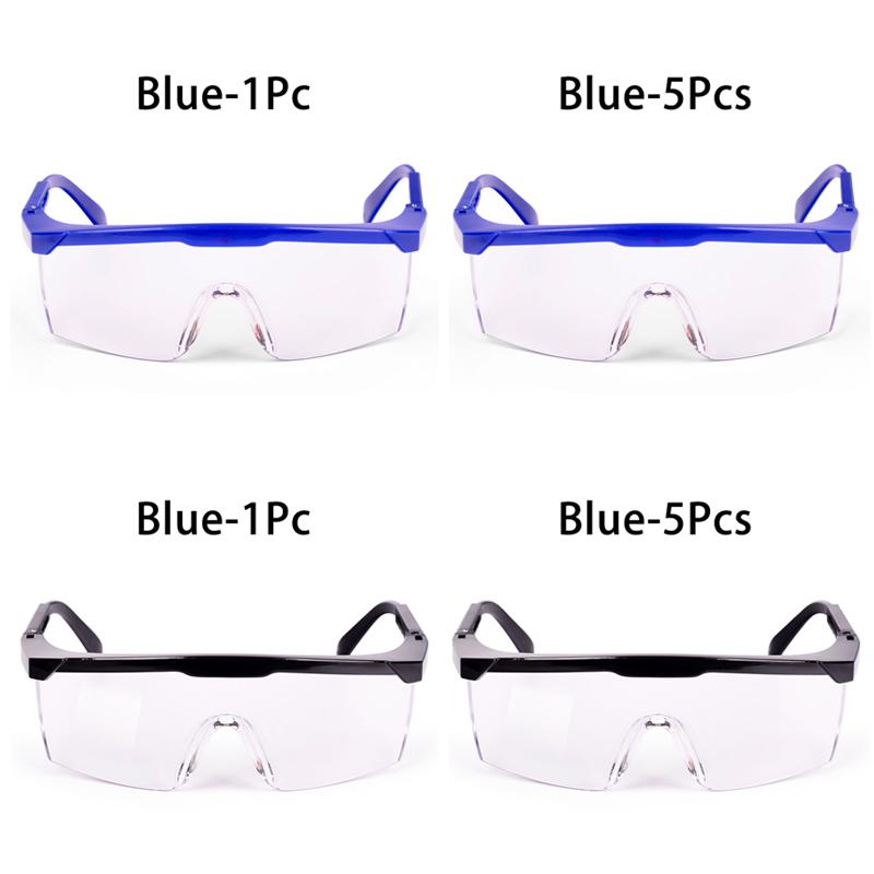 Buy 1/5PCS Medical Eye Goggles Eye Shield Lab Work Anti-fog Protective ...