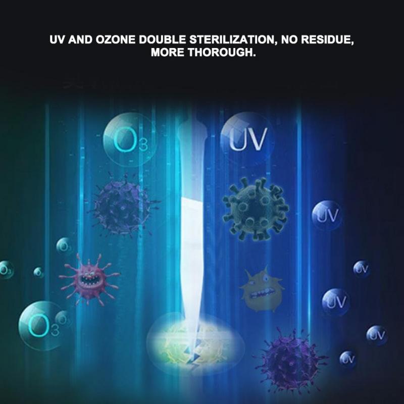 Buy Double Layers UV Ozone Sterilizer Cabinet Drawer Nail Beauty Salon ...