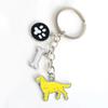 Buy Golden Retriever Keychain Key Rings Metal Alloy Pet Dog Pendant Bag ...