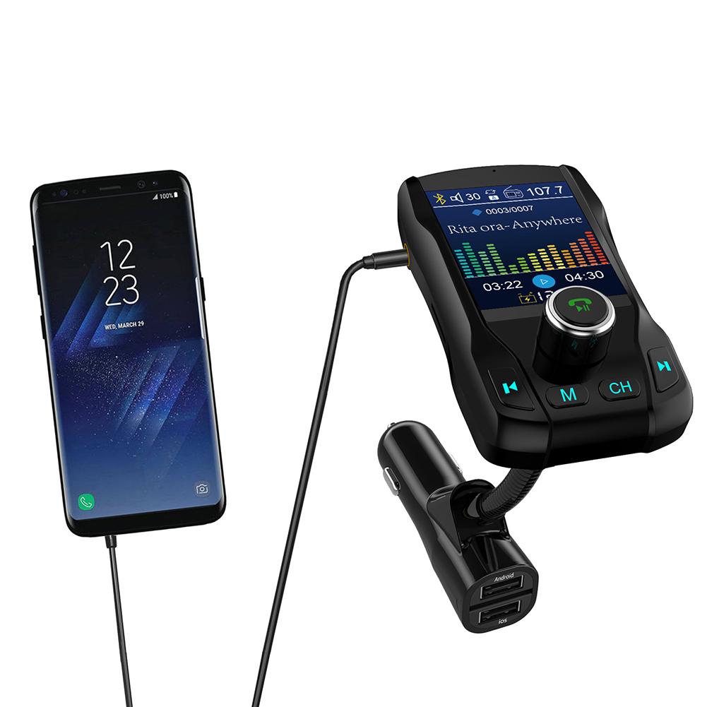 Buy Wireless Car Bluetooth FM Transmitter MP3 Player Car Kit Adapter ...