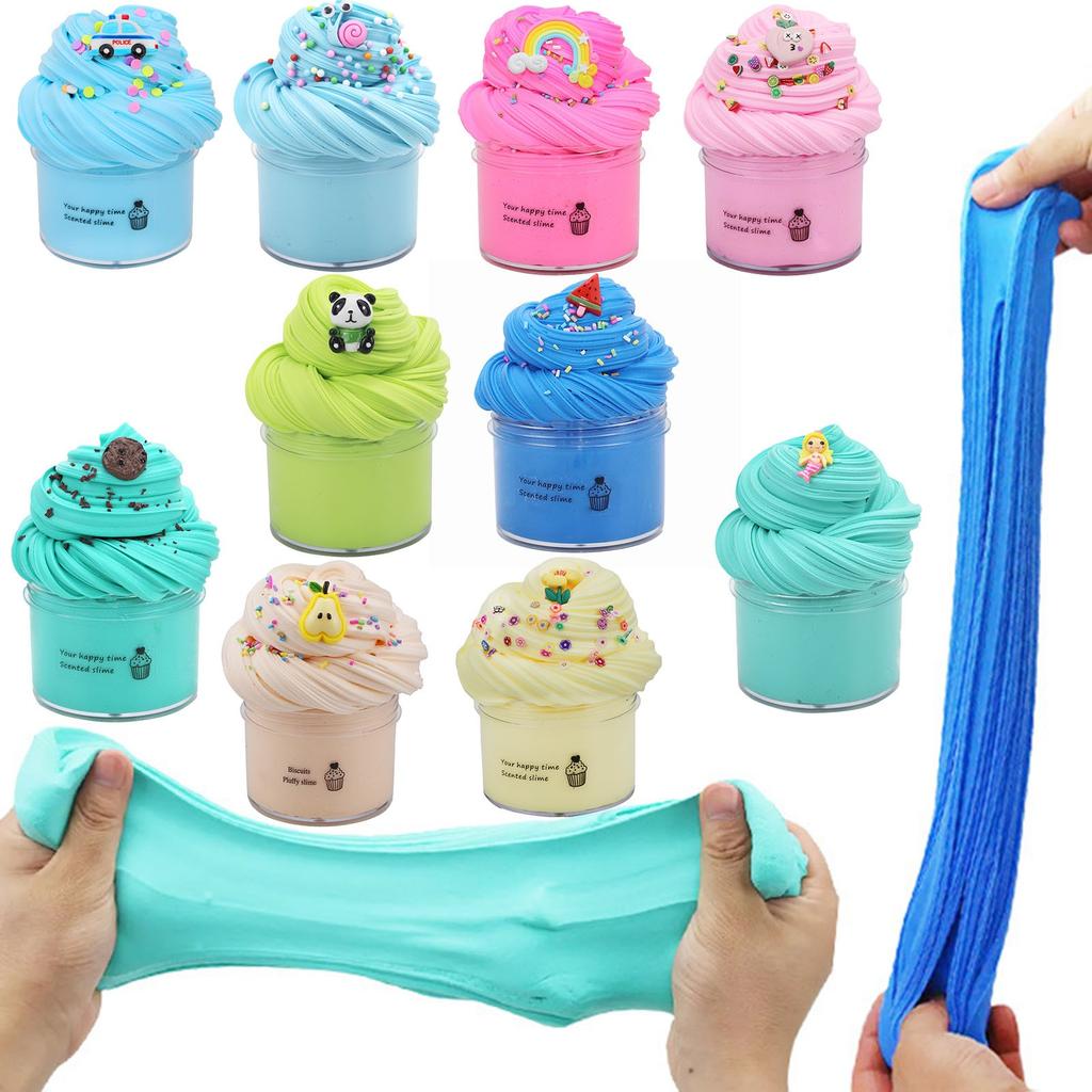 Buy Dsawebf DIY Slime Supplies Fruit Slime Aromatherapy Pressure ...