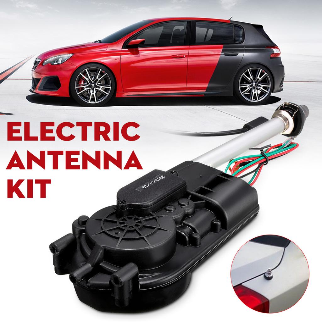 Buy Car Electric Aerial Radio Automatic Booster Power Antenna Kit Car ...