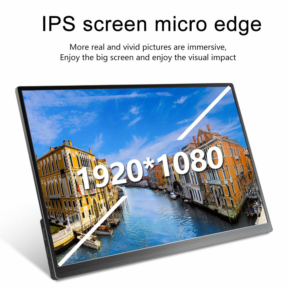 Buy 15-inch Ultrathin Portable Gaming Monitor 1080P HDR IPS Screen USB ...