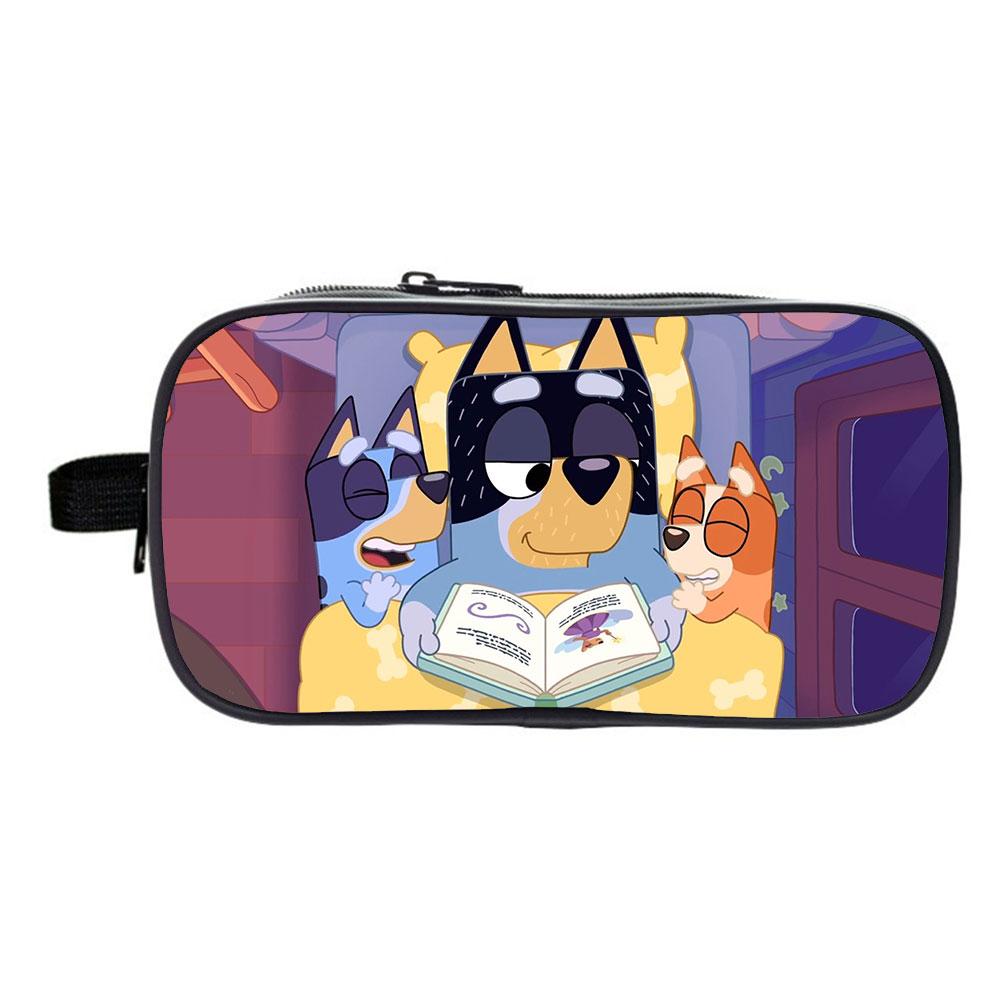 Buy Bluey 3D Printing Pencil Case School Simple Kawaii Pencil Bag Pouch ...