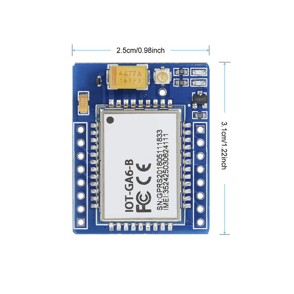 Buy Mini A6 GA6 GPRS GSM Kit Wireless Extension Module Board Quad-band ...