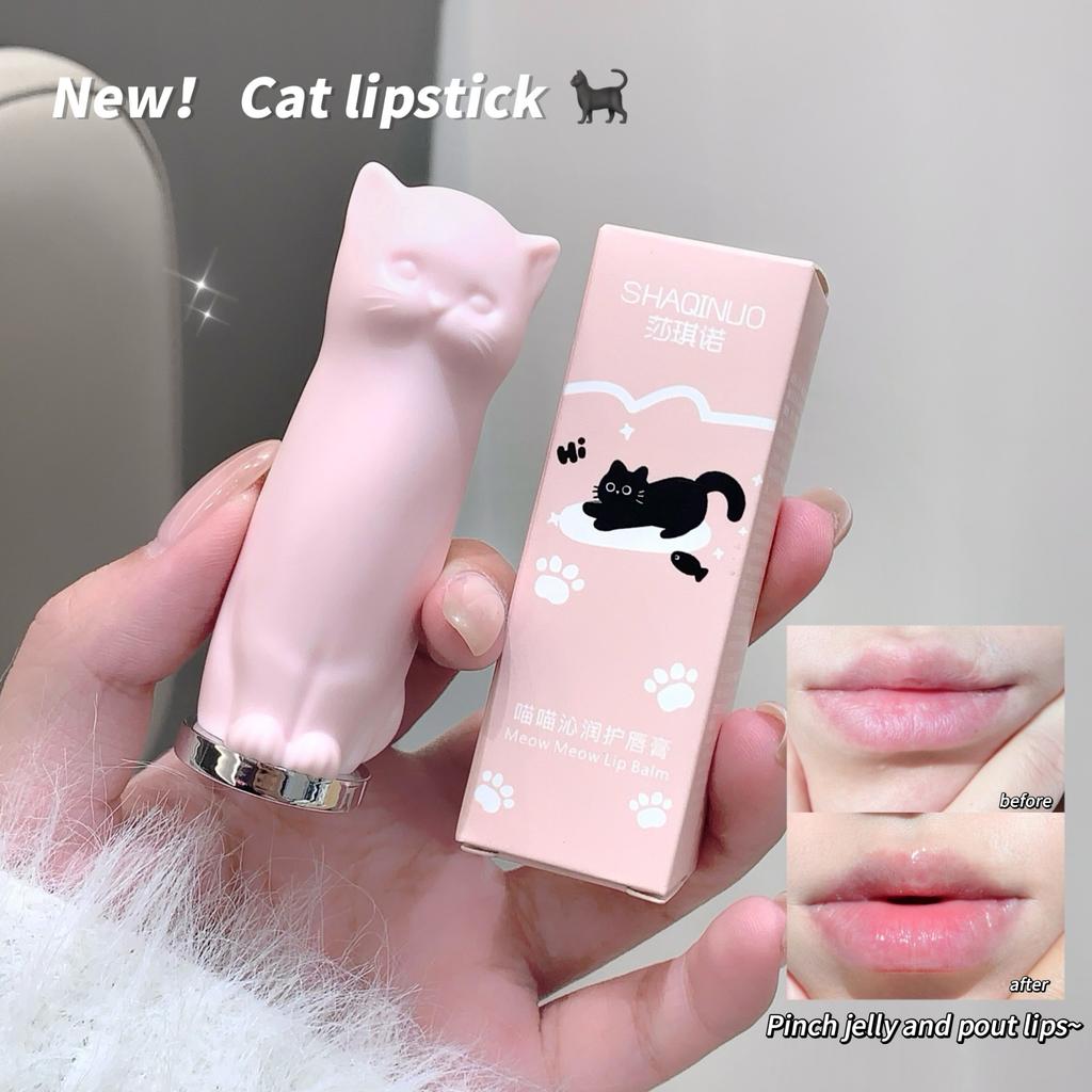 Buy SHAQINUO Meow Meow Lip Balm Cat Lipstick at affordable prices ...