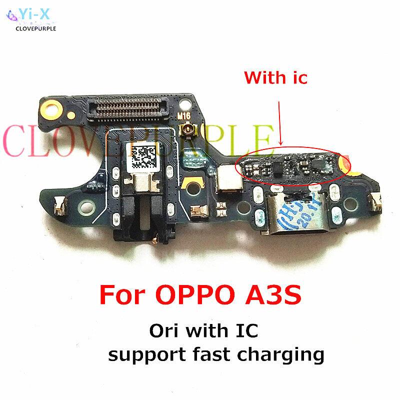 Satın alın Original USB Charging Board For OPPO A3S Dock Connector Charger Port Plug Flex Cable ...