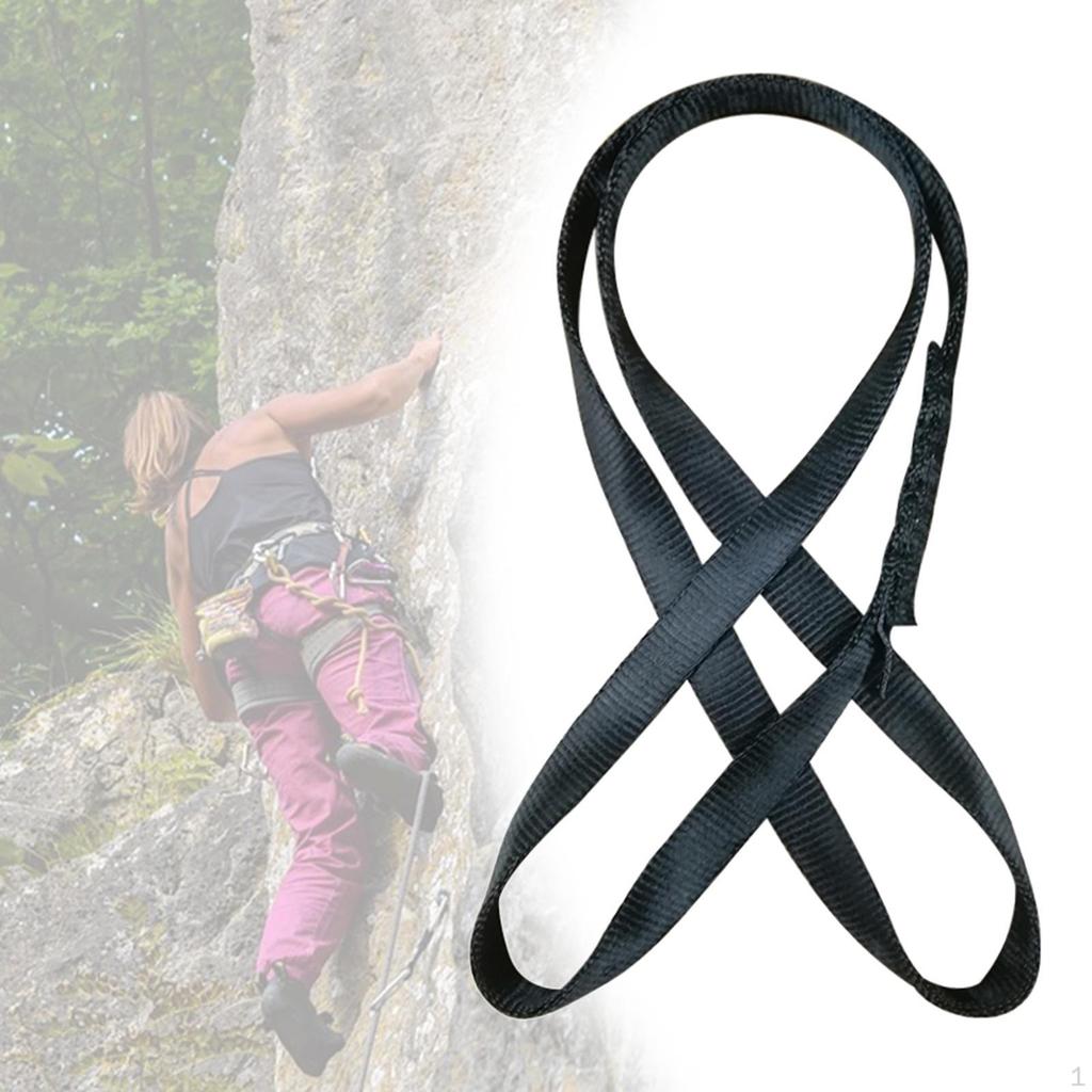 Cheap 18mm Climbing Sling Runner for Downhill Hammock Rock 60cm Black ...