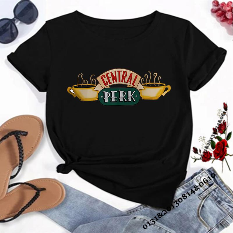 Buy Central Perk T-Shirt Friends TV Show Women's T-Shirt Friends ...