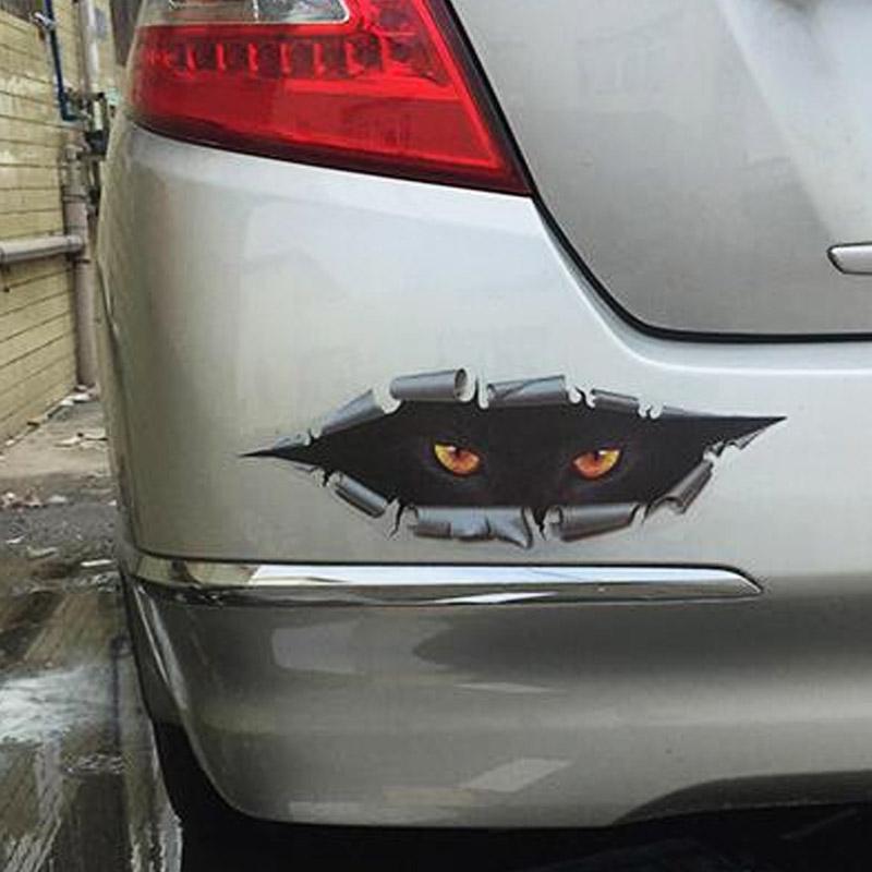 Buy Creative Fashion 3Deffection Car Sticker Personality Car Paster Car ...