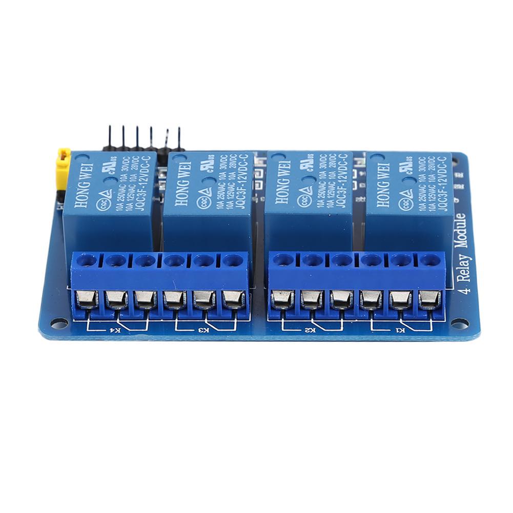 Cheap 4 Way Module Low Level Trigger Expansion Board 5V 12V Optocoupler ...