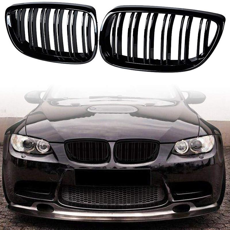Buy Front Bumper Kidney Twin Fins Sport Grill GrilleFor Bmw E92 E93 at ...