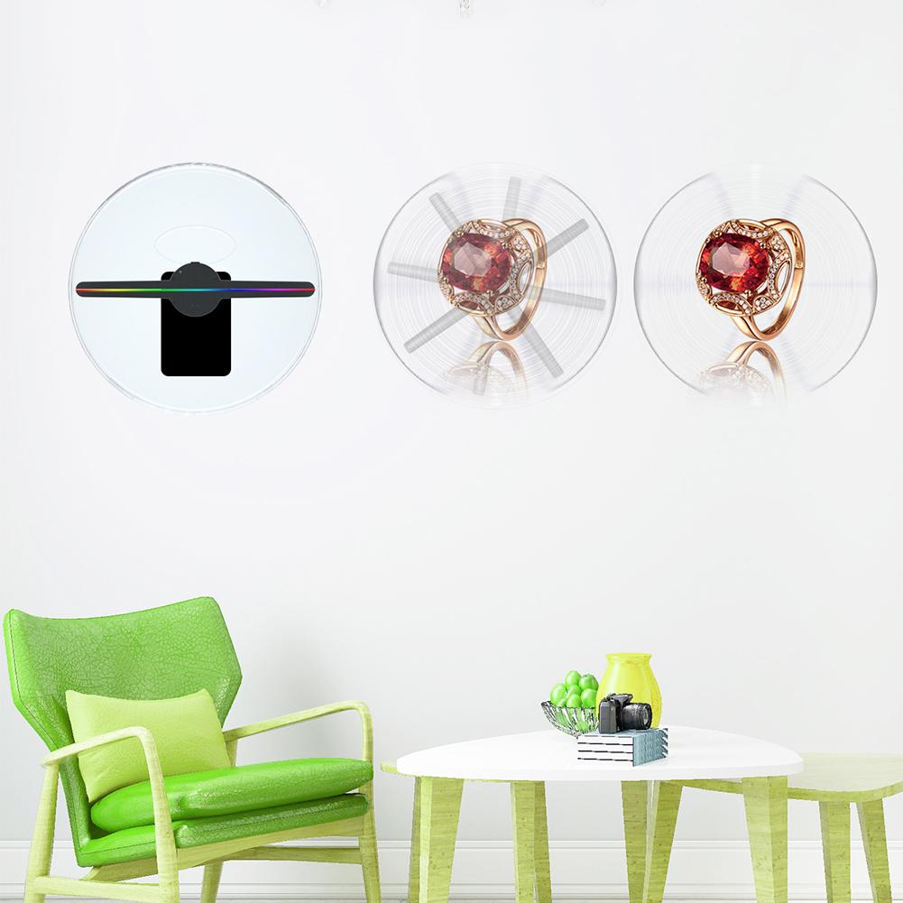 Buy 30cm 3D Hologram Advertising LED Fan 3D Holographic Photos Videos ...