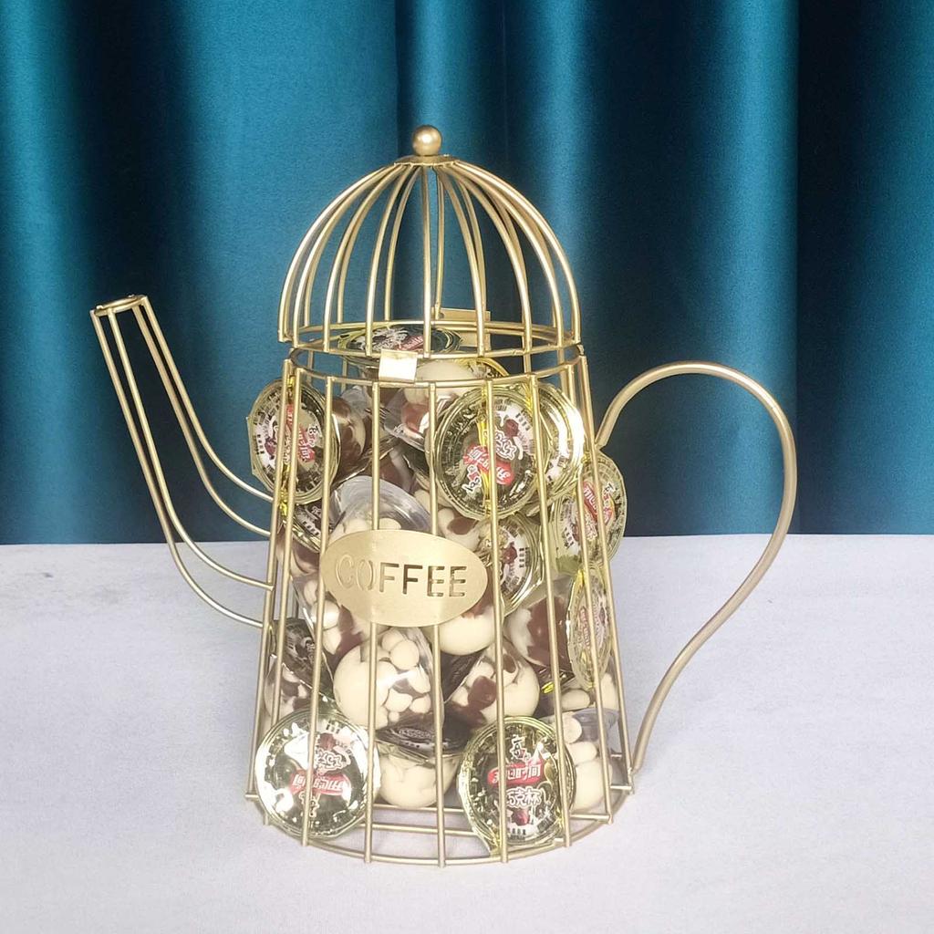 Buy Creative K Cup Organizer Coffee Pod Holder Metal Espresso Pod ...