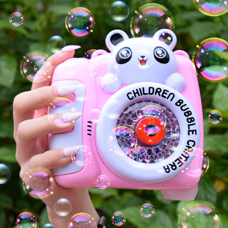 Buy Bubble Camera Dolphin Bubble Gun Panda Pig Bubble Machine Children ...