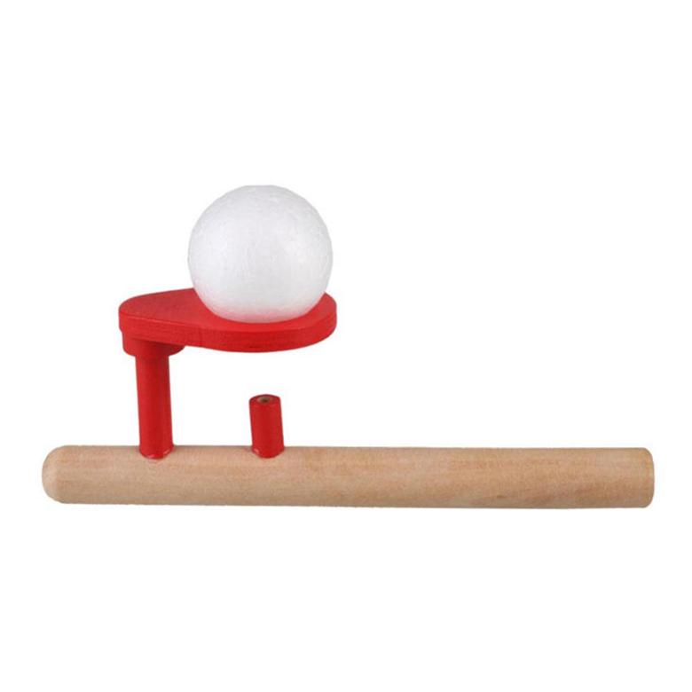Buy Kids Wooden Toys Blowing Pipe Floating Ball Classic Fun Educational ...