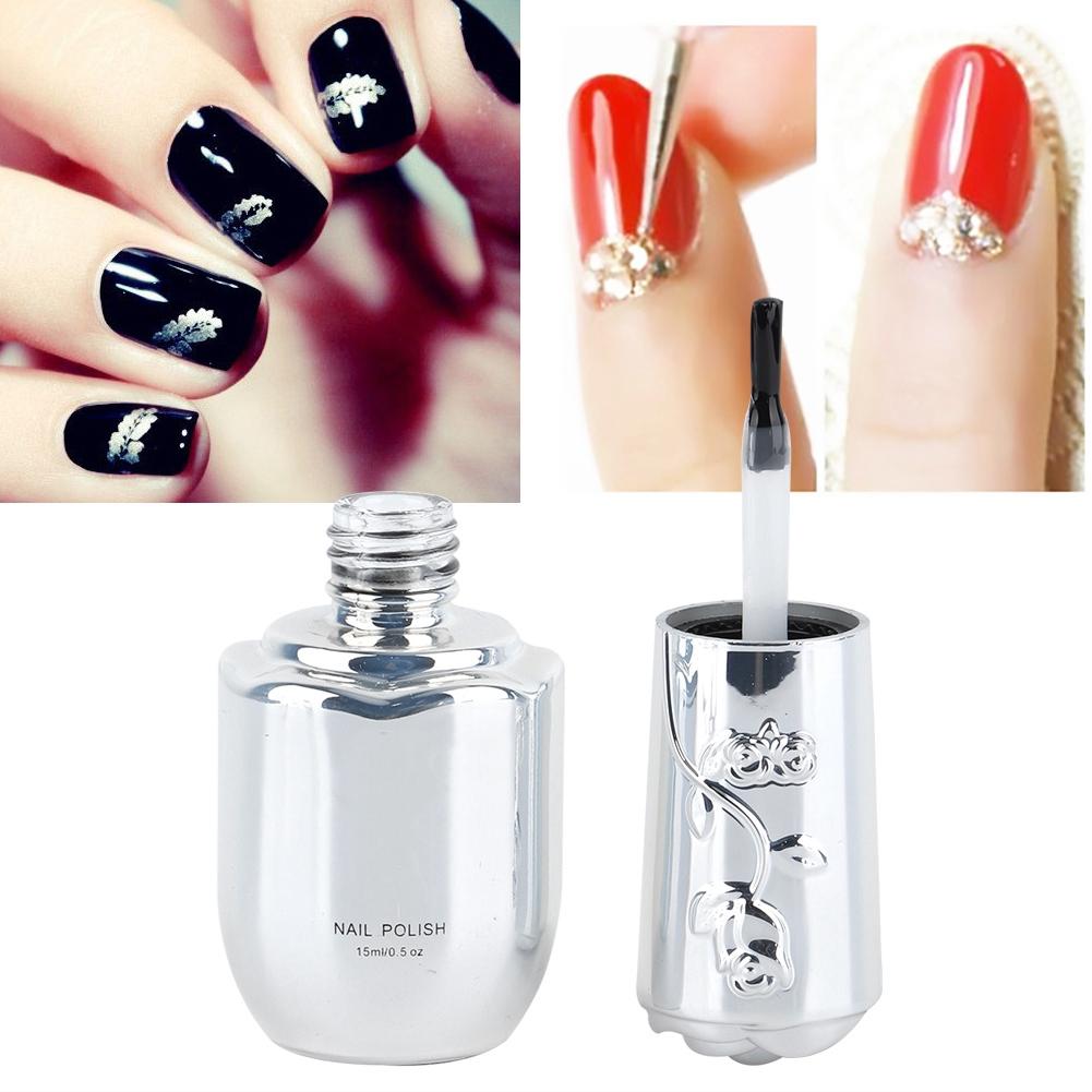 Buy 15ML Resin Nail Polish Glue Removable Nail Art Reinforced Gel ...