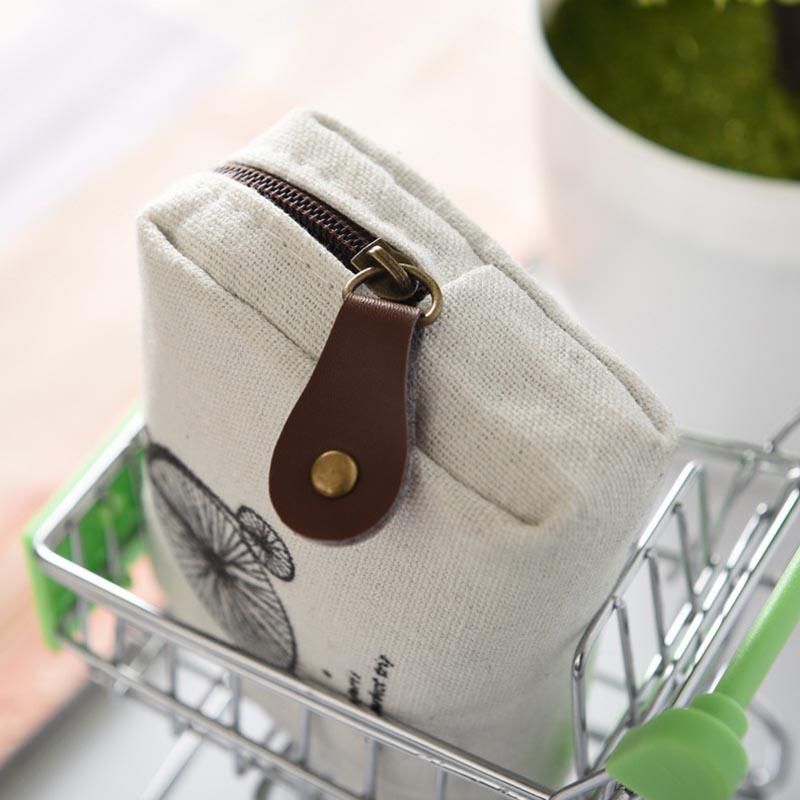 Buy 1PC Study Bags Key Case Cotton and Linen Hand Bag Printing Coin ...