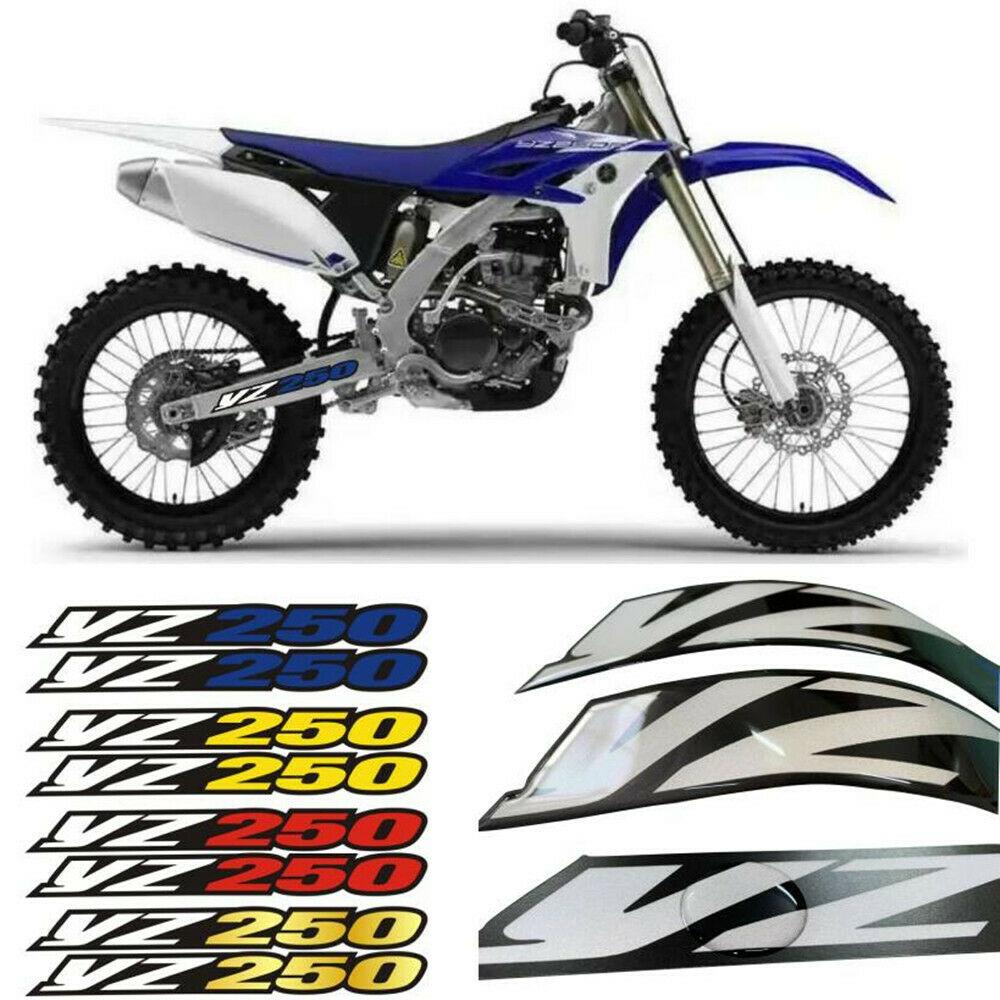 Buy 3D Glue Swingarm Air Box Reflection Stickers For YAMAHA YZ 250 250F ...