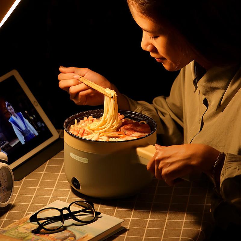 Buy Small Electric Cooker Multi-function Mini Electric Wok Low-power ...
