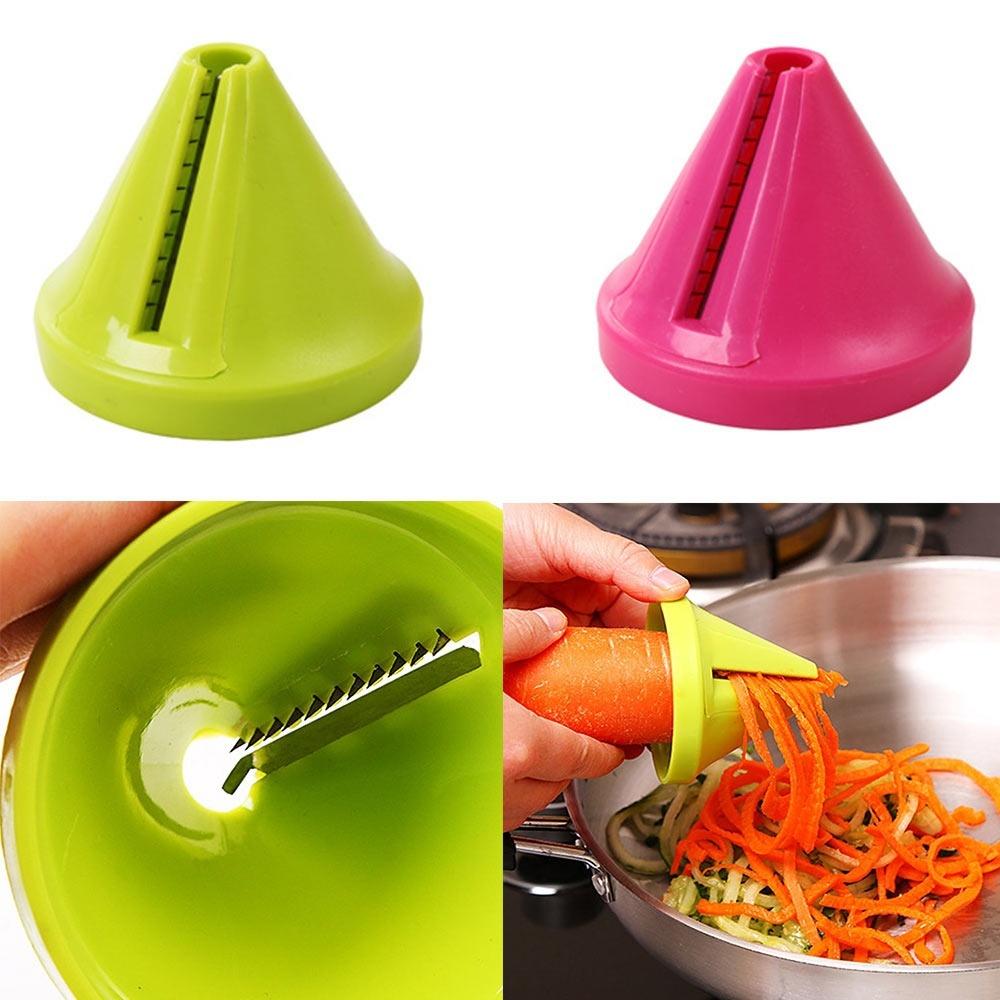 Buy 1 Pcs Kitchen Gadget Funnel Vegetable Carrot Radish Cutter Shred ...