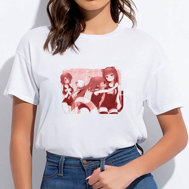 Buy Umineko No Naku Koro Ni Anime Print White Round Neck Casual Tops ...