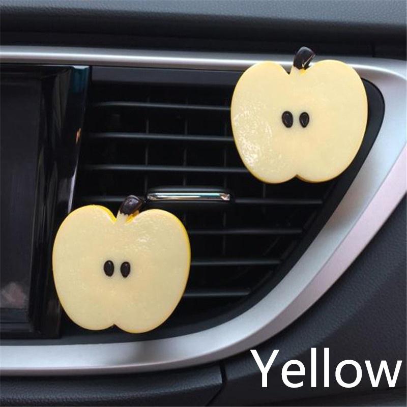 Buy Air Outlet Perfume Clip Cartoon Apple Car Aromatherapy Clip Car ...