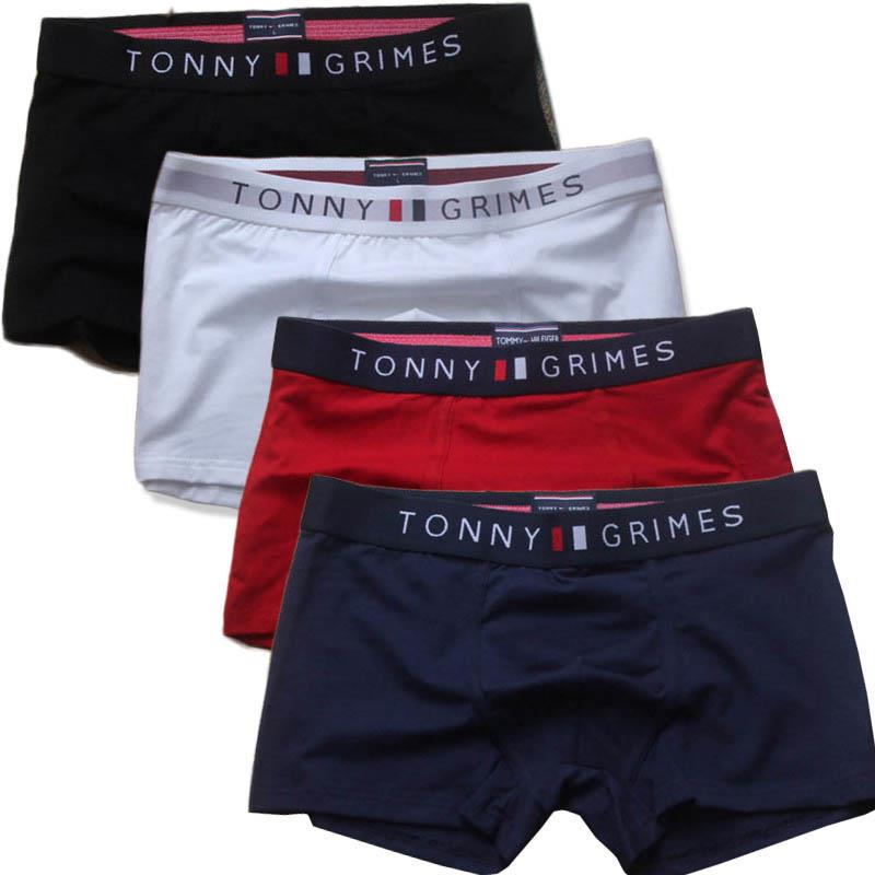 Buy Comfortable Breathable Underpants Underwear Boxer Cotton Men TONNY ...